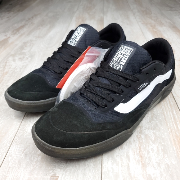 Vans | Shoes | Vans Ave Pro Black White | Poshmark